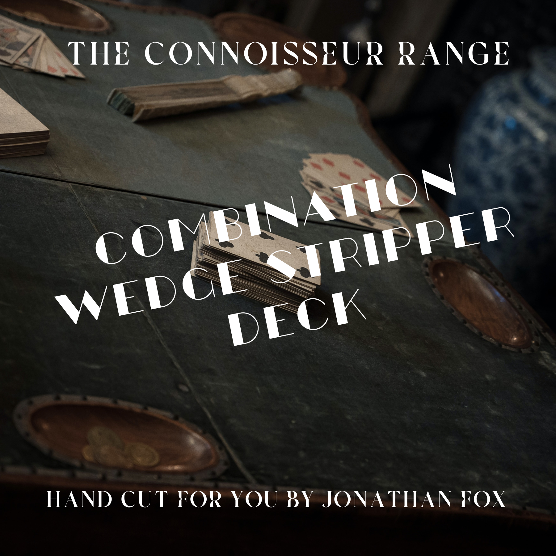 Combination Wedge & End Stripper Deck – Versatile Magic Card Trick