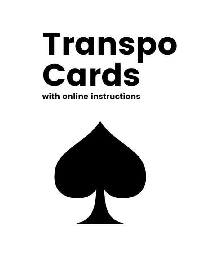 Transpo Cards - Trick - Global Magic Shop